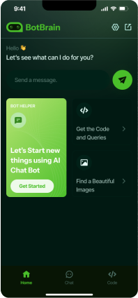 Botbrain – ChatGPT Flutter APP with InApp-purchase and admin panel by elaynetech